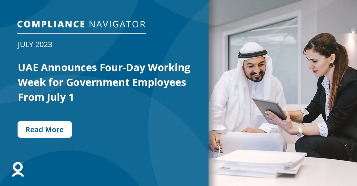 WorkForce Software | UAE Announces Four-Day Working Week for Government ...