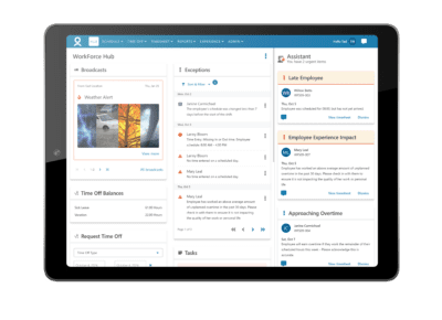 Employee Time Tracking and Data Capture | WorkForce Software