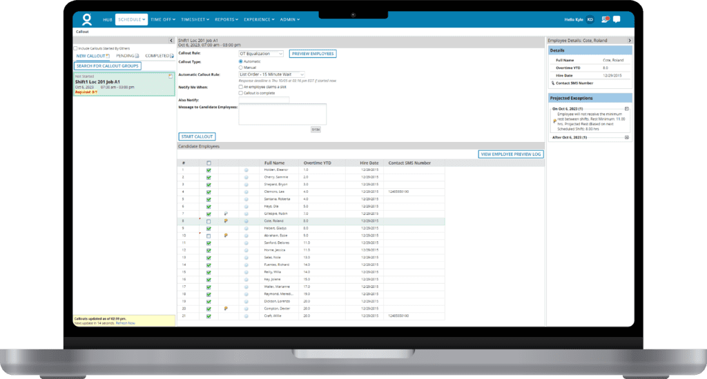 Employee Scheduling Software | WorkForce Software
