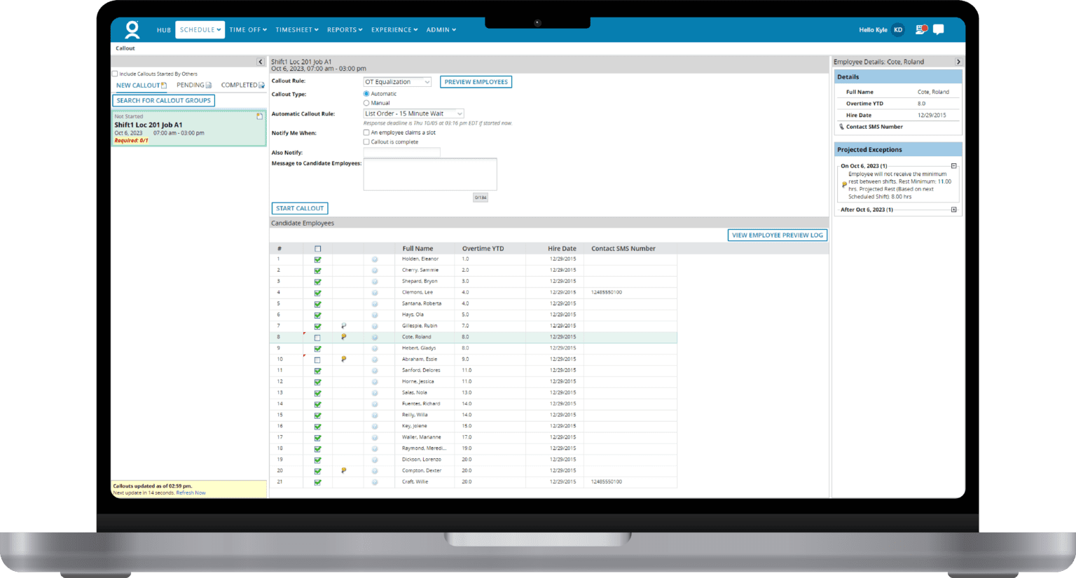 Employee Scheduling Software | WorkForce Software