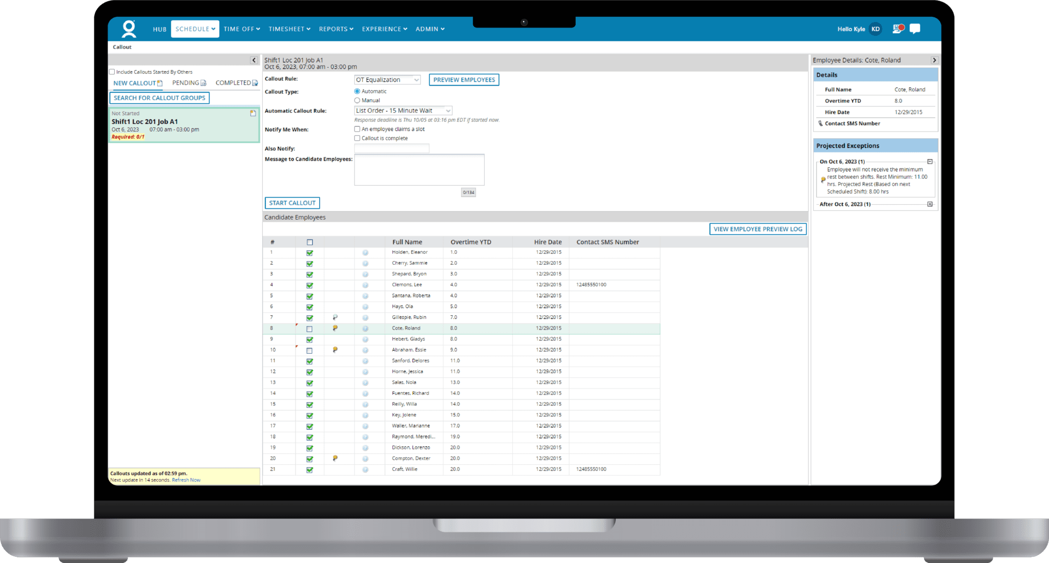Employee Scheduling Software | WorkForce Software