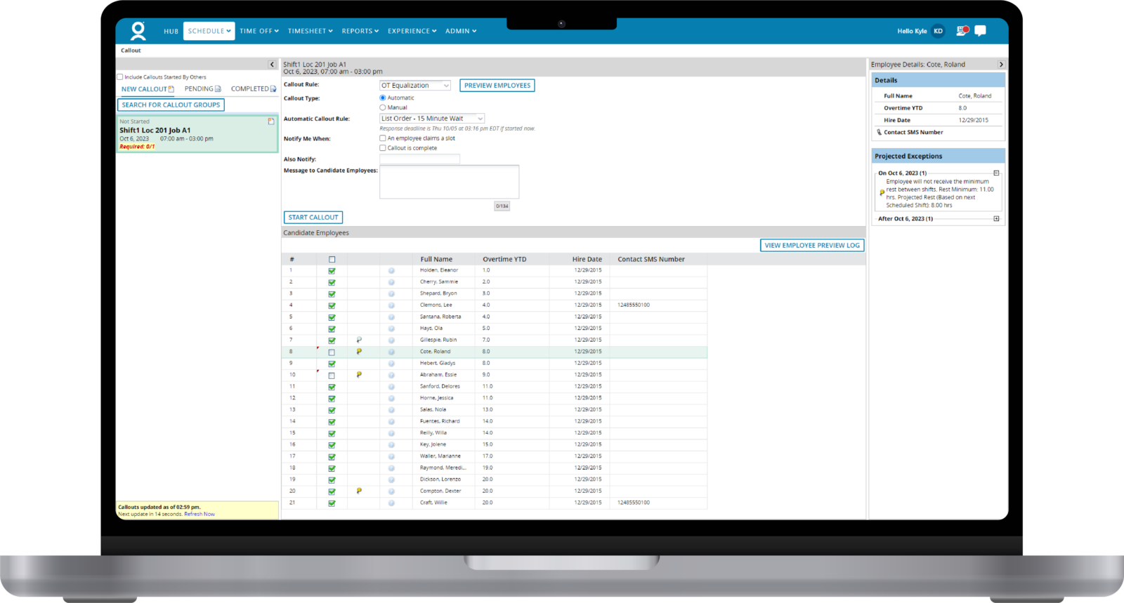 Employee Scheduling Software | WorkForce Software