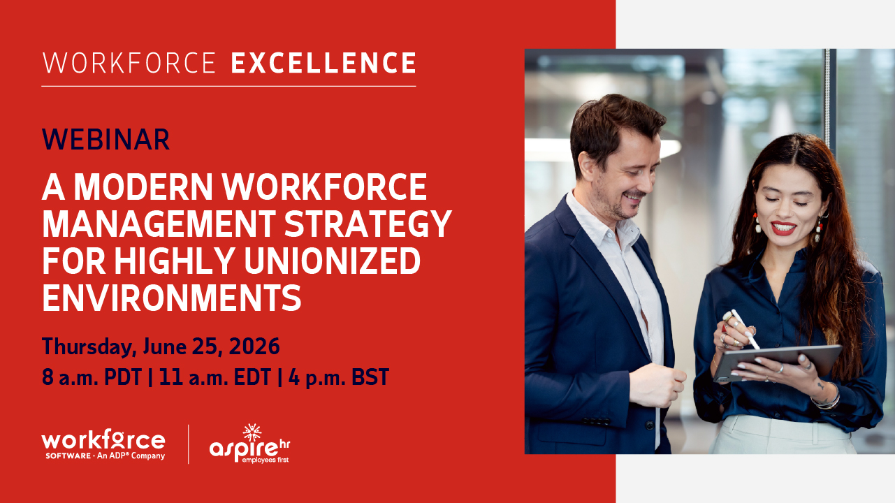A modern workforce management strategy for highly unionized ...